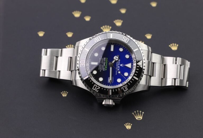 Rlx Deepsea Sea-Dweller Blue-Black Dial watch - SwiZZWatches