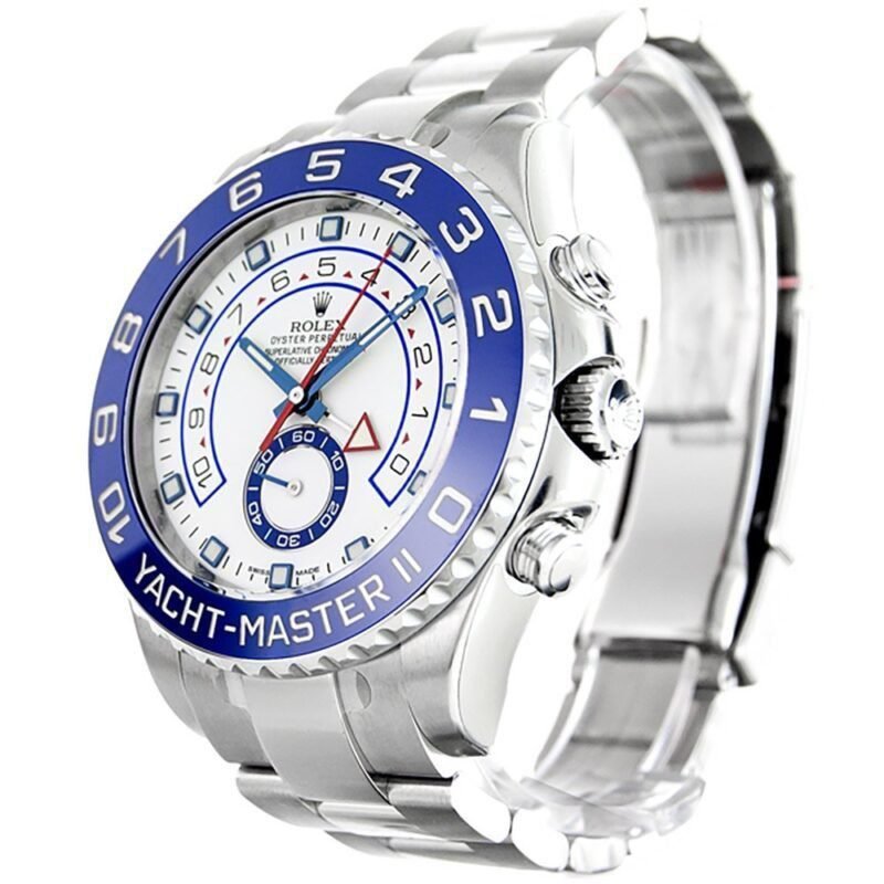 RLX Yacht-Master White Blue Watch - SwiZZWatches